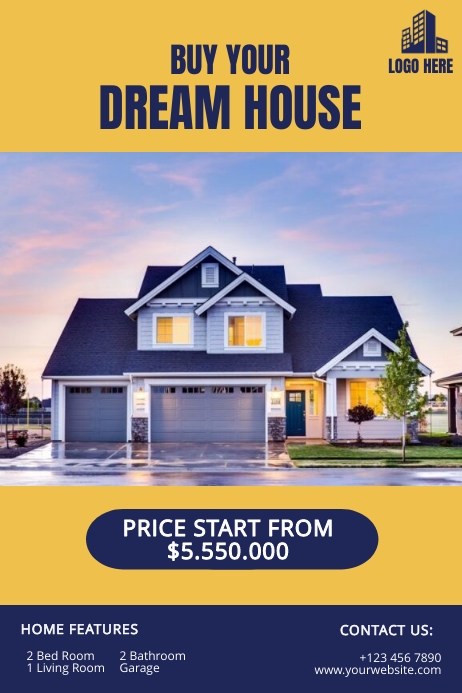 Real Estate Poster Template | PosterMyWall