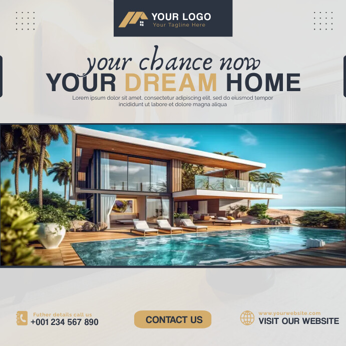 REAL ESTATE POSTER DESIGN Template | PosterMyWall