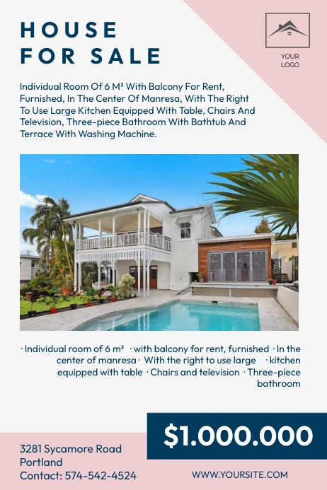 Real Estate Poster Template | PosterMyWall