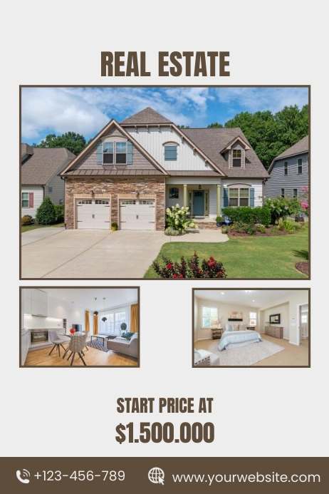 Real Estate Poster Template | PosterMyWall