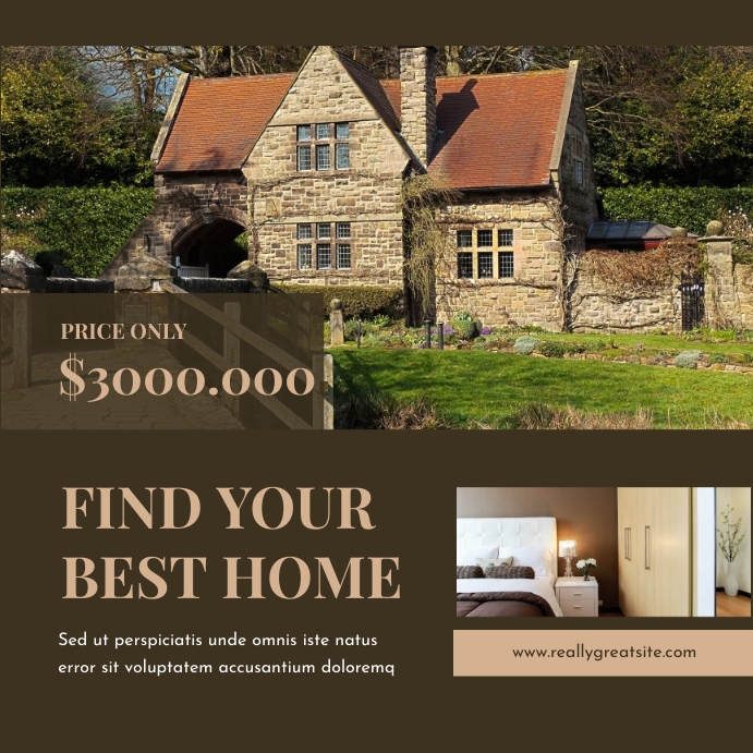 Real Estate Promo Instagram Post Template | PosterMyWall