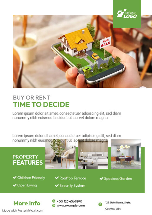 Real Estate Promotion Newsletter Template | PosterMyWall