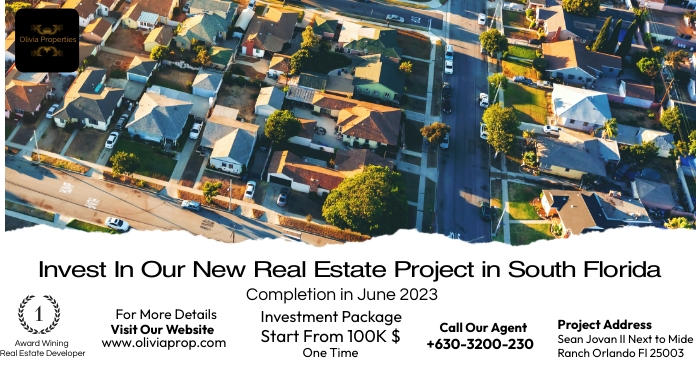Real Estate Promotional Banner Template | PosterMyWall