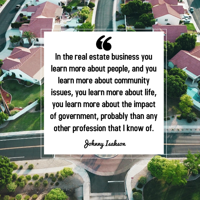 Real Estate Quotes Template | PosterMyWall