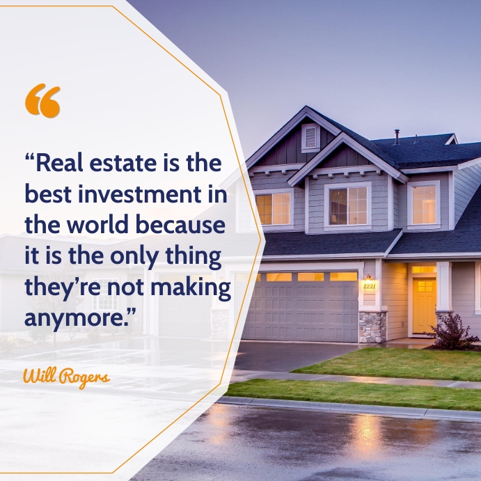 Copy of Real Estate Quotes | PosterMyWall