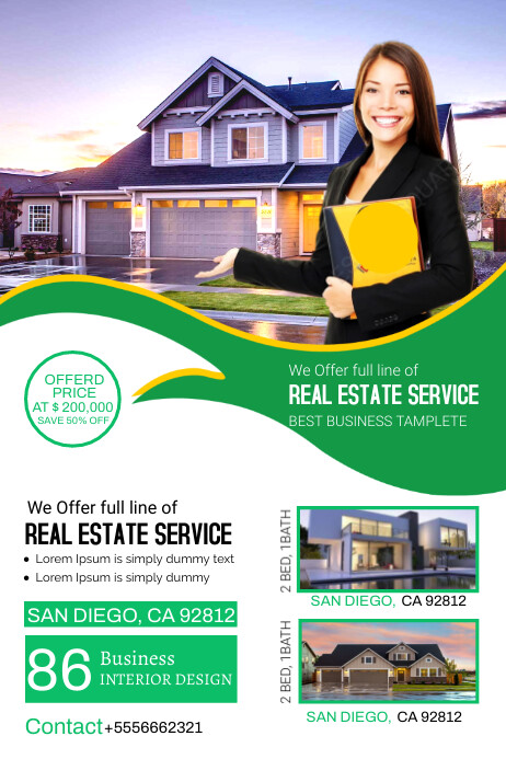 Real Estate Service Poster Template | PosterMyWall