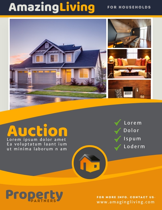 Real Estate Services Flyer poster Template | PosterMyWall