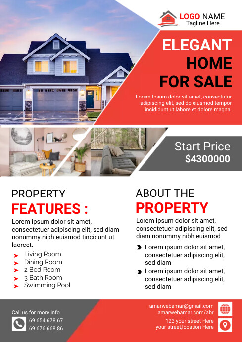 Real Estate Template | PosterMyWall
