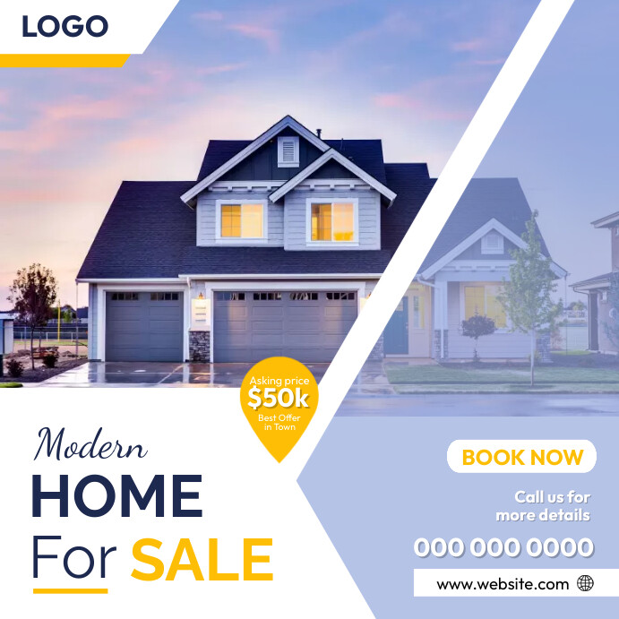 Plantilla de Real estate template | PosterMyWall