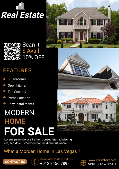 REAL ESTATE TEMPLATE | PosterMyWall