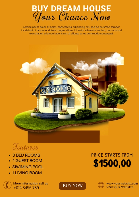 REAL ESTATE TEMPLATE | PosterMyWall