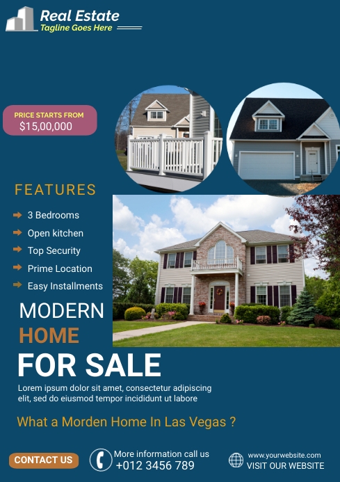 REAL ESTATE TEMPLATE | PosterMyWall