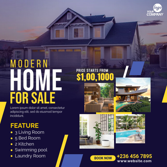 Real Estate Template | PosterMyWall