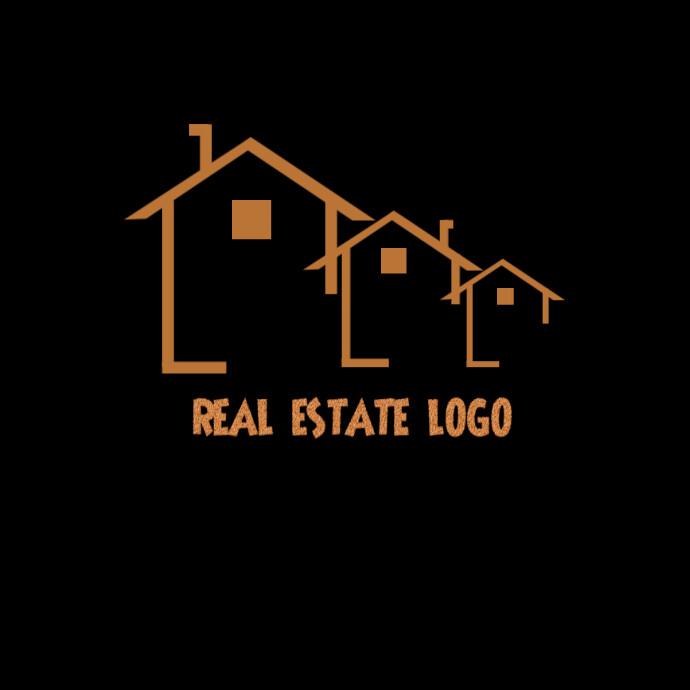Real Estate Unique Logo Design Template | PosterMyWall