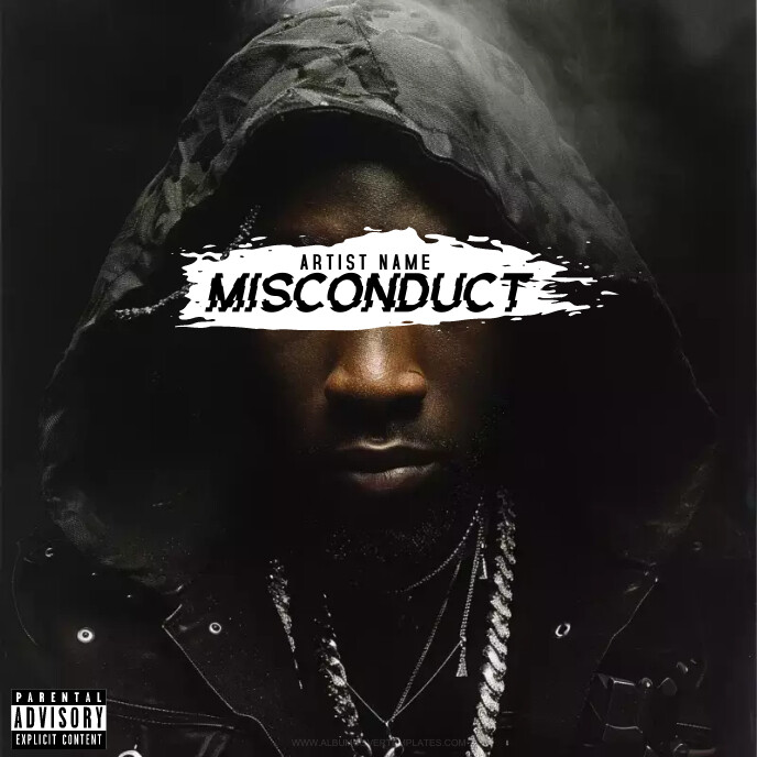 Real Gangsta trap rap music Album Cover desig Template | PosterMyWall