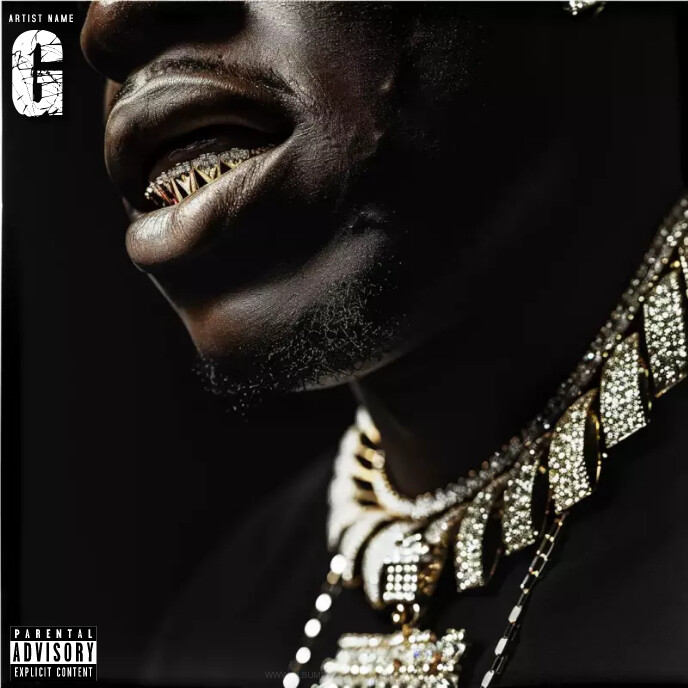 Real Gangsta trap rap music Album Cover desig Template | PosterMyWall