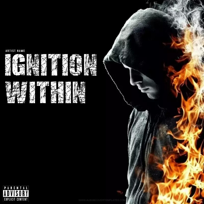 Real Gangsta trap rap music Album Cover desig Template | PosterMyWall