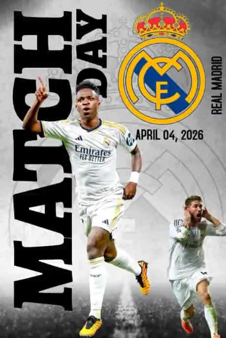 Real Madrid Poster Template | PosterMyWall