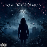 nightmare scary album cover Template | PosterMyWall