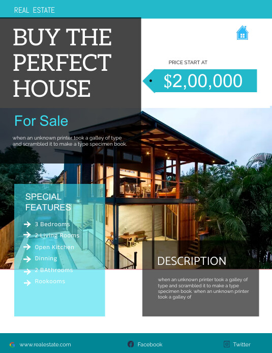 Real State Template | PosterMyWall