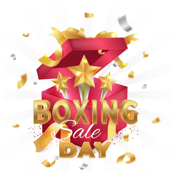 Copy of Realistic boxing day sale | PosterMyWall