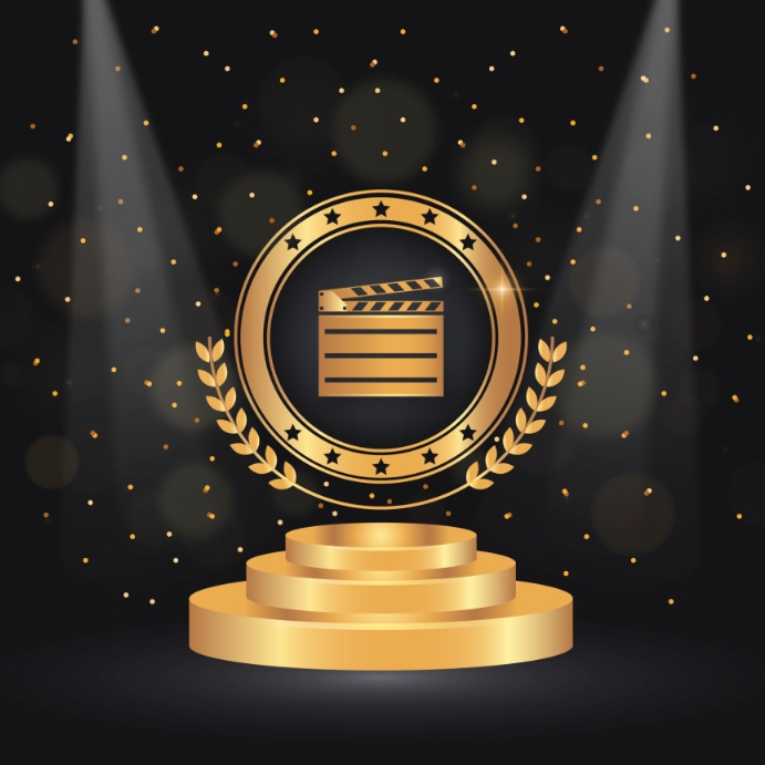 Copy of Realistic film award illustration design | PosterMyWall