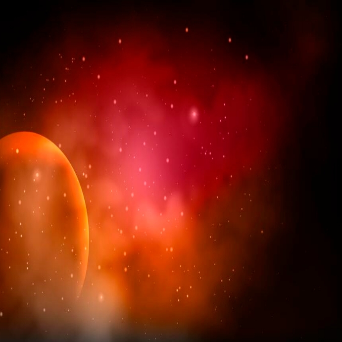 Copy of Realistic galaxy background design | PosterMyWall