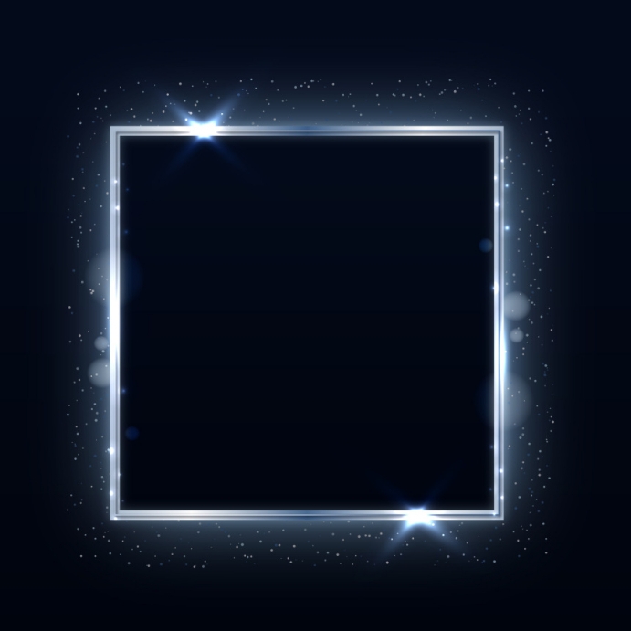 Copy of Realistic silver frame design flyer | PosterMyWall