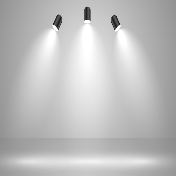 Copy of Realistic studio light empty background desig | PosterMyWall