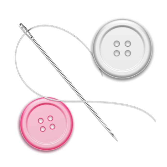 Copy of Realistic thread button isolated | PosterMyWall