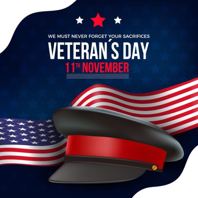 Copy of Realistic veterans day | PosterMyWall