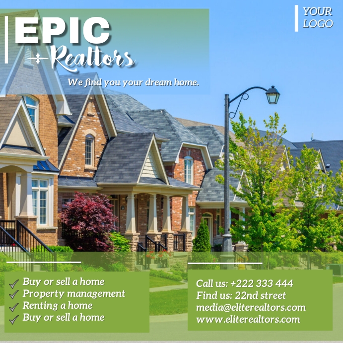 Copy of Realtor Services | PosterMyWall