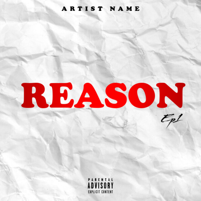 Reason mixtape cover Template | PosterMyWall