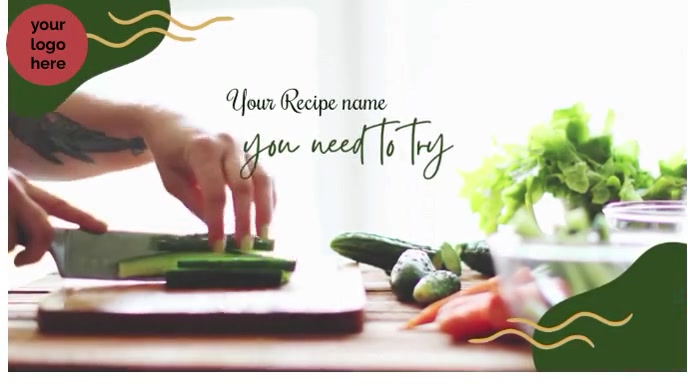 Recipe ad video Template | PosterMyWall