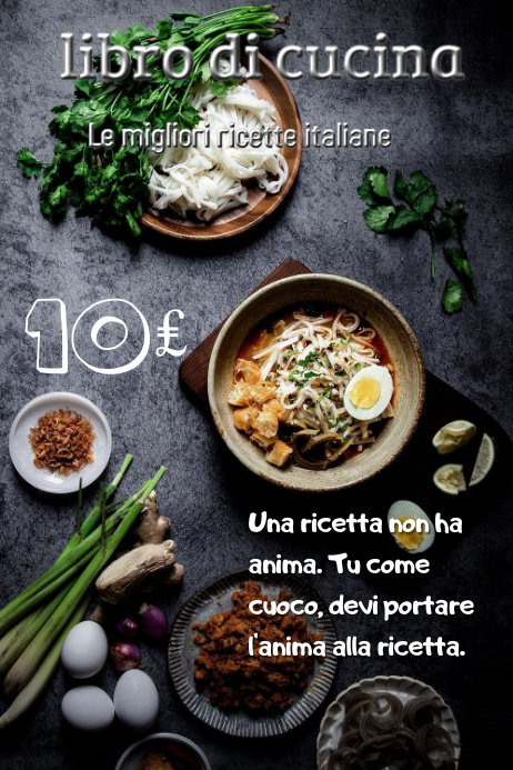 Recipe Book Cover Template | PosterMyWall