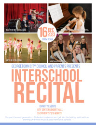 Piano Concert Recital Flyer Template | PosterMyWall