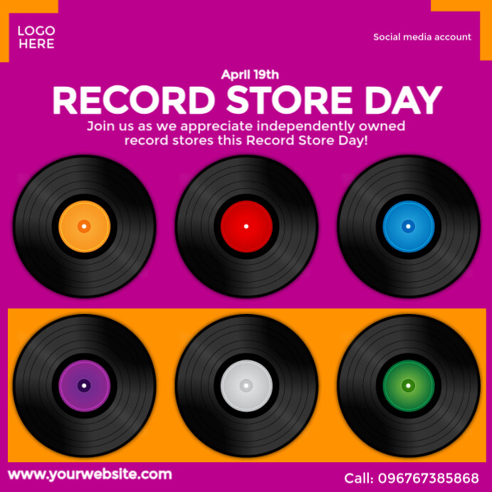 Copy of Record Store Day | PosterMyWall