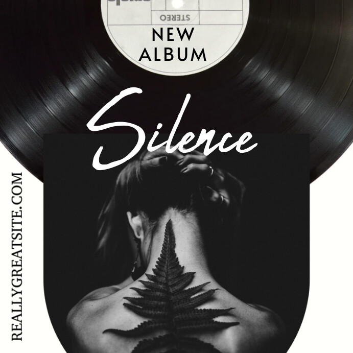 Record Vinyl New Music Album Cover Instagram Templat | PosterMyWall