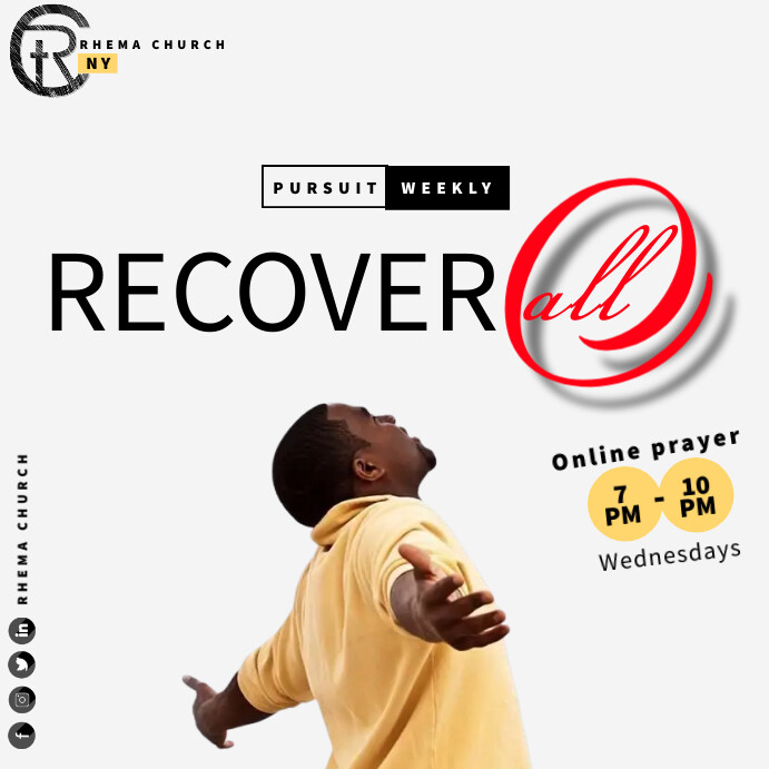 Copy of Recover all | PosterMyWall