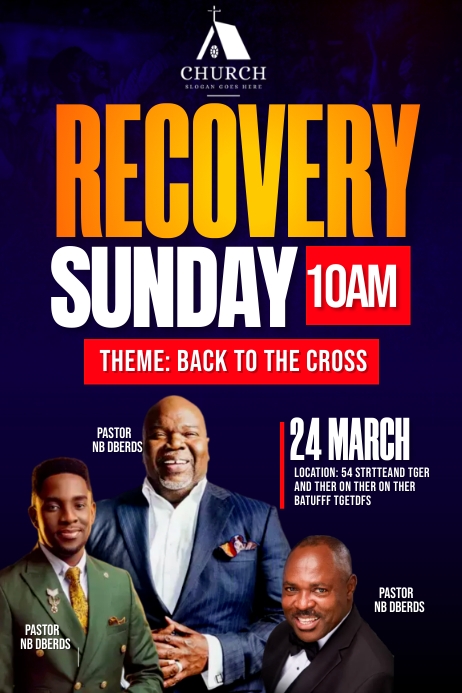 recovery sunday Template | PosterMyWall