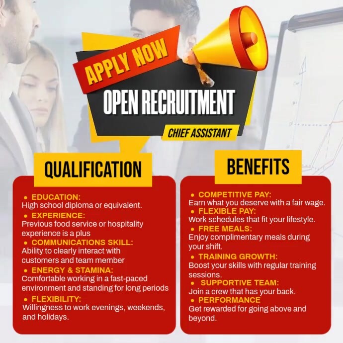 Recruitment Ads Template | PosterMyWall