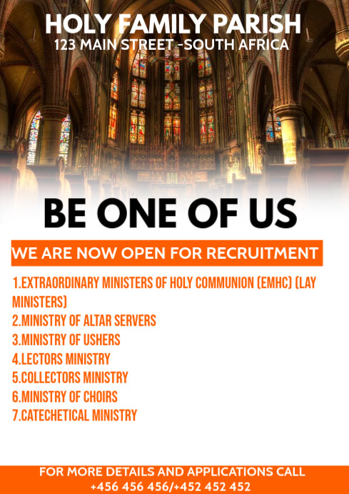 recruitment flyer template | PosterMyWall