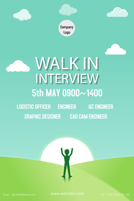 Recruitment Poster Template | PosterMyWall