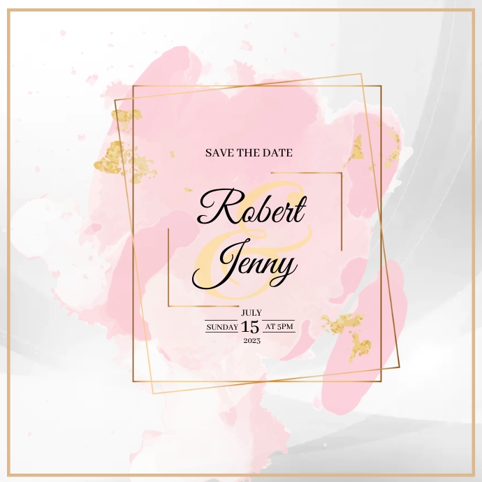 Rectangle Wedding Tags Template | PosterMyWall