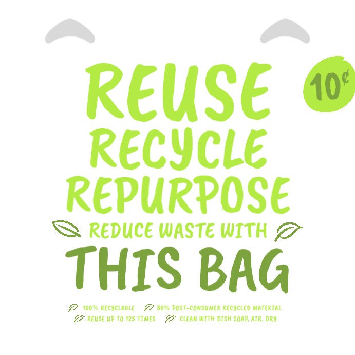 Recycle Bag Cover Template | PosterMyWall