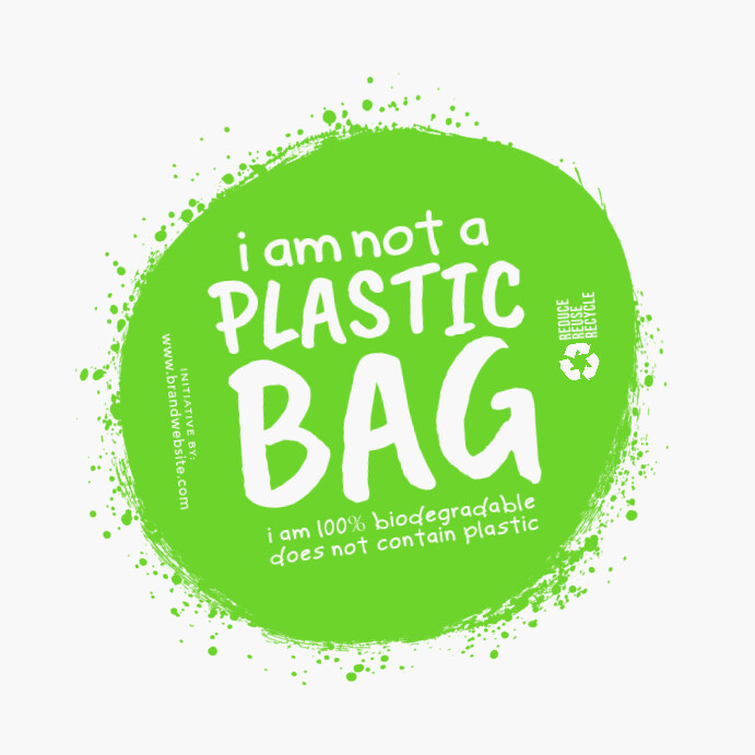 Recycle Plastic Bag Cover Post Template | PosterMyWall