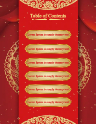 Grey Social Magazine Table of Contents Template | PosterMyWall