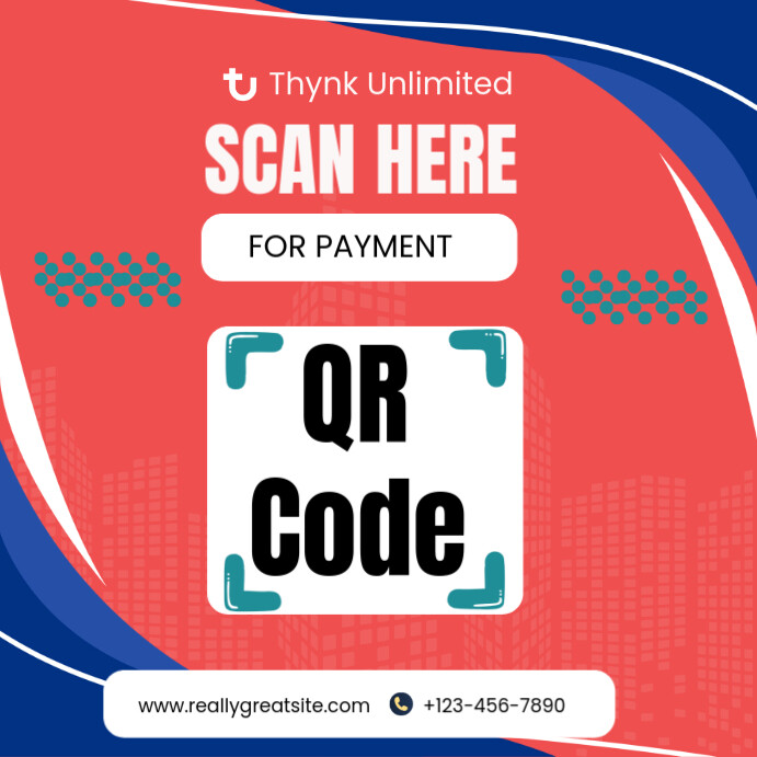 Copy of Red 3d Scan Bar Code Instagram Post | PosterMyWall