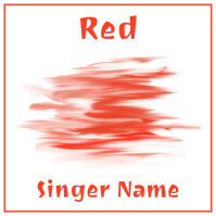 Red Rose Album Cover Template | PosterMyWall