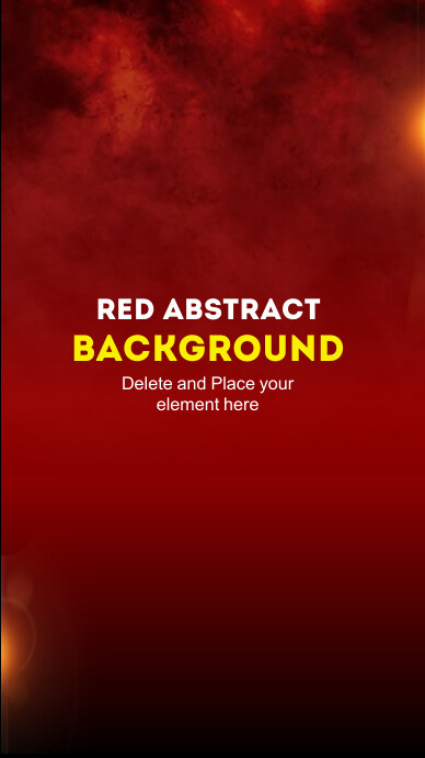 Red Abstract Background Templat | PosterMyWall